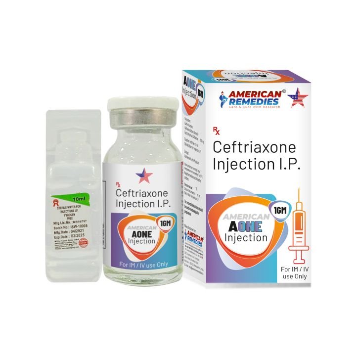 Aone 1gm Injection – Ceftriaxone Antibiotic | Uses & Prices