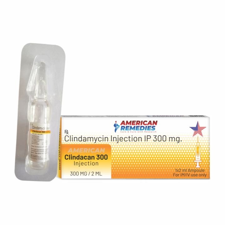 Clindacan 300 Injection - American Remedies
